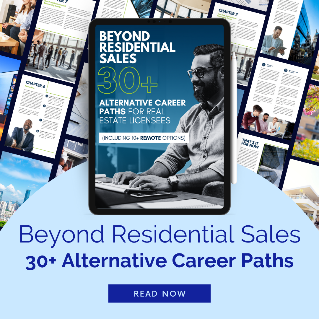 Beyond Residential Sales: 30+ Alternative Career Paths – Skyline School ...
